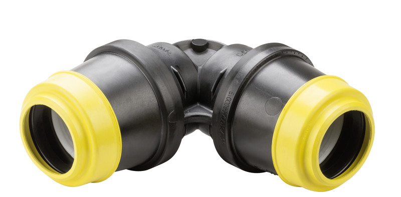 Knieën 90° K6425, 2x steek - Hawle Gas Koppelingen - Engeldot Technisch